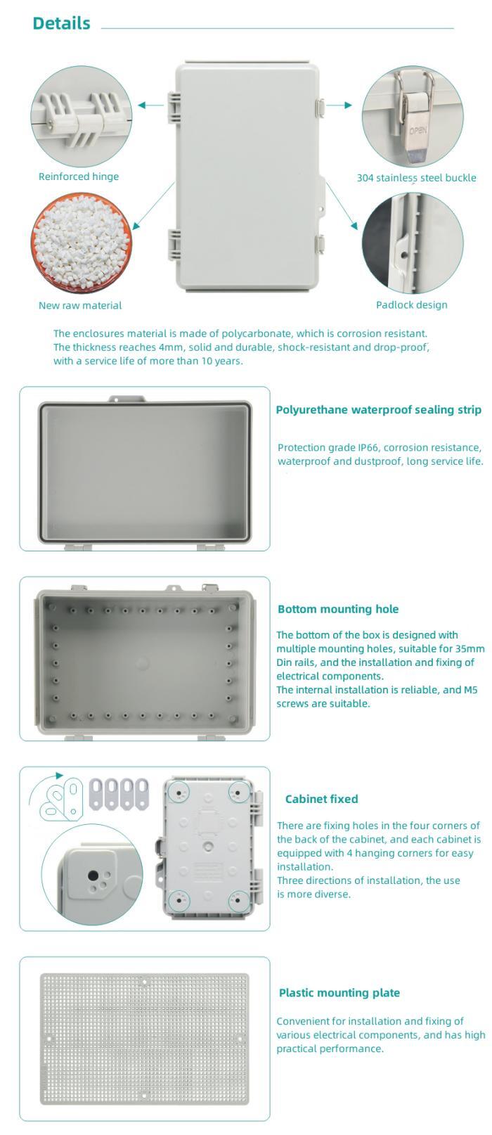 Plastic Enclosures | Waterproof Plastic Boxes for Electric | WZMDBOX